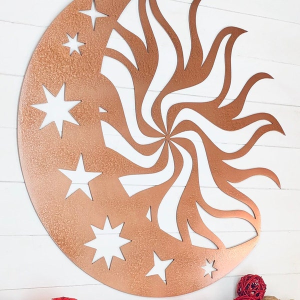 Metal Moon Wall Art - Etsy