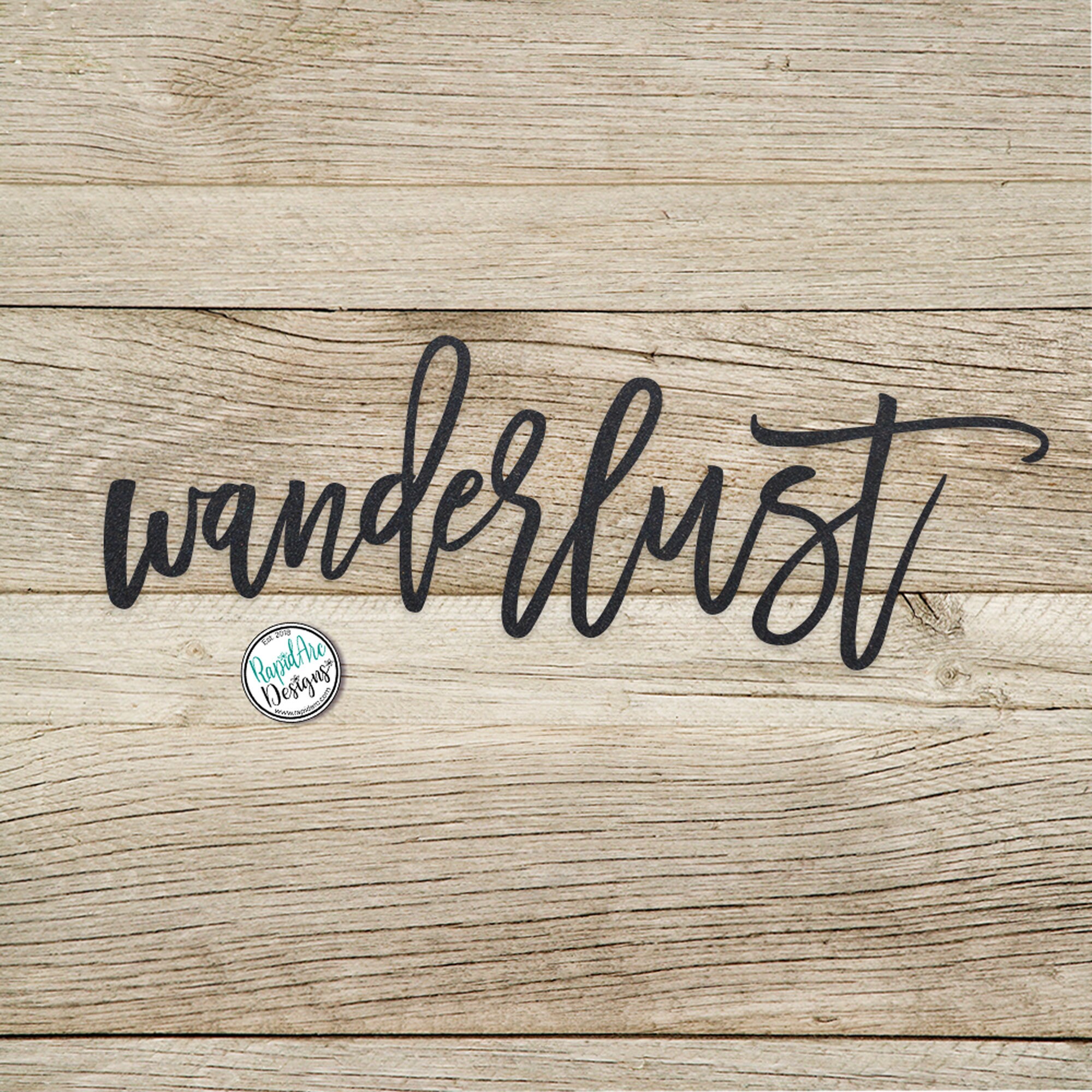 Wanderlust Word