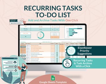 Workflow Task Tracker Spreadsheet, Google Sheets to Do List and ...
