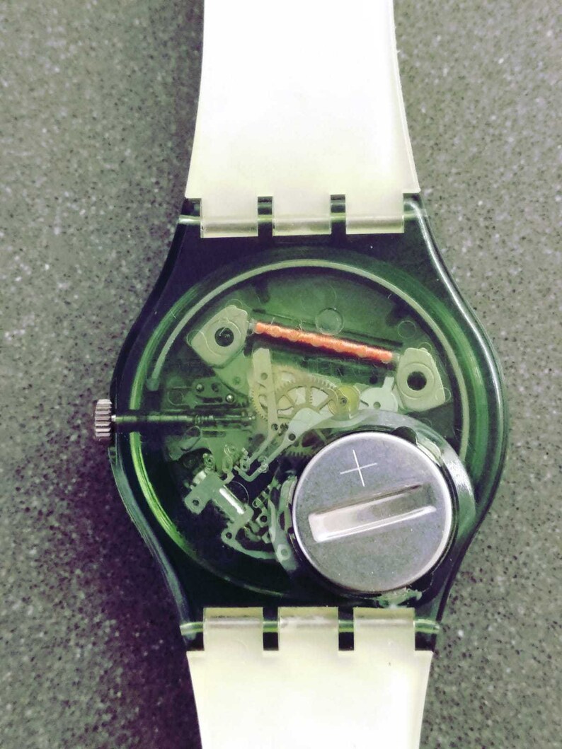 Swatch Watch CRASH GG111 1991 by Massimo Giacon Quartz - Etsy