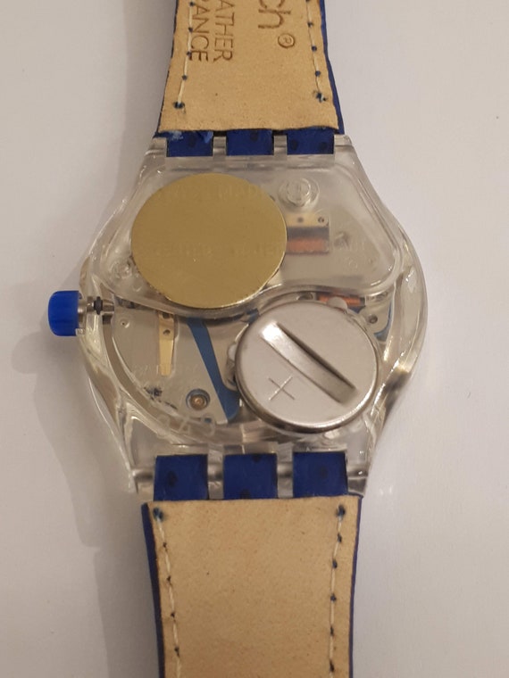 Swatch Watch Musicall SLK100 Tone in Blue 1993 Jean M… - Gem