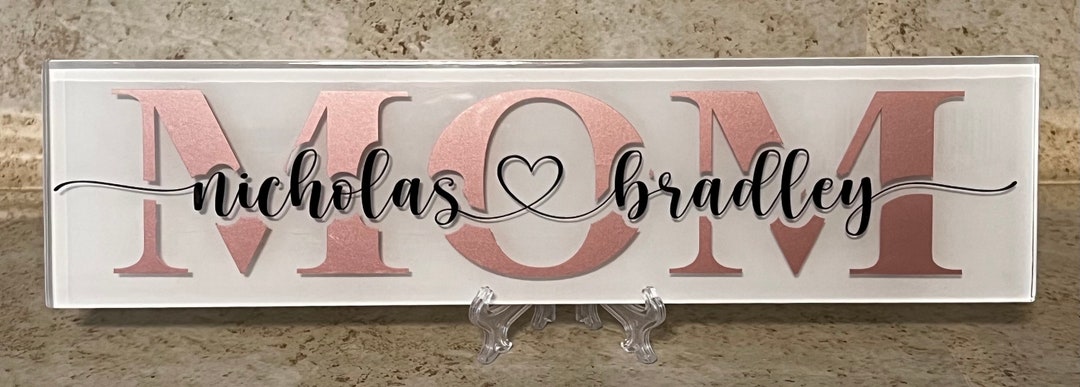 Personalized Mom / Grandmother Tile - Etsy