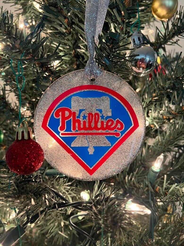 Philadelphia Phillies Ornament - Etsy