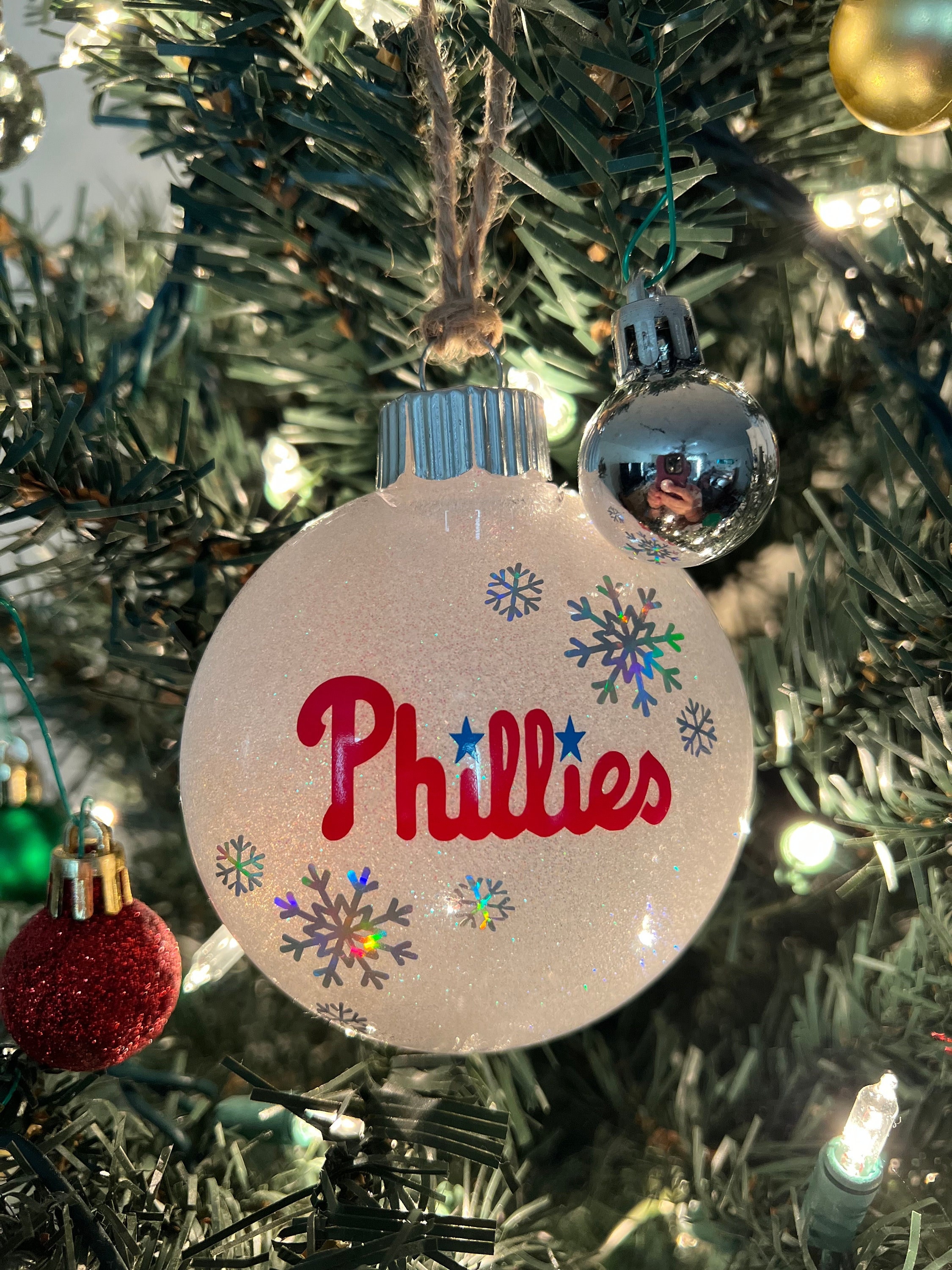 Philadelphia Phillies Ornament - Etsy