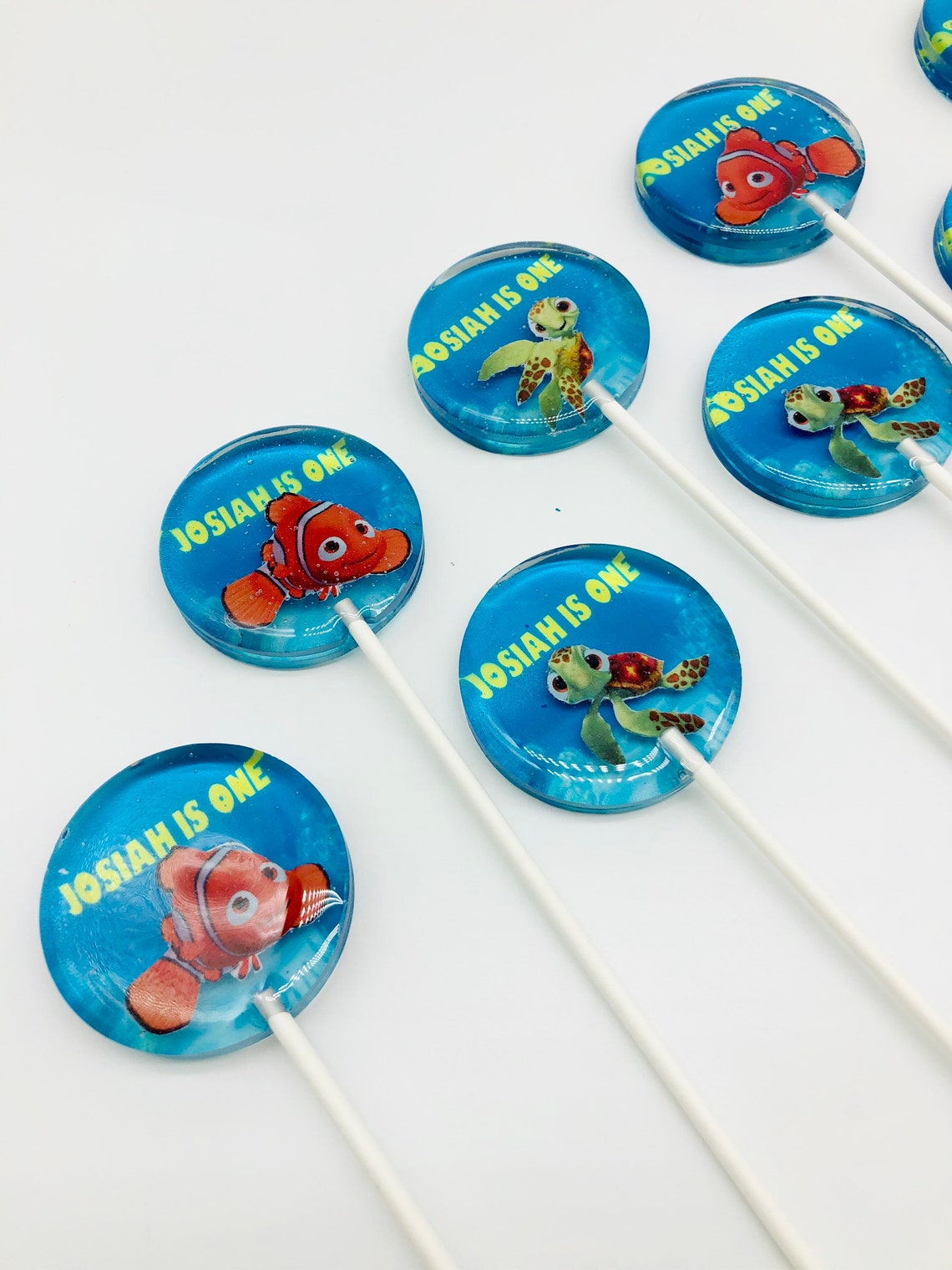 Finding Nemo Lollipops Finding Nemo Themed Birthday - Etsy