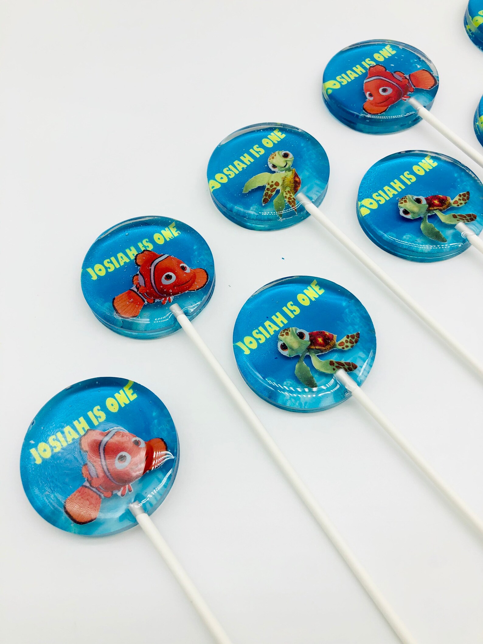 Finding Nemo Lollipops Finding Nemo Themed Birthday - Etsy