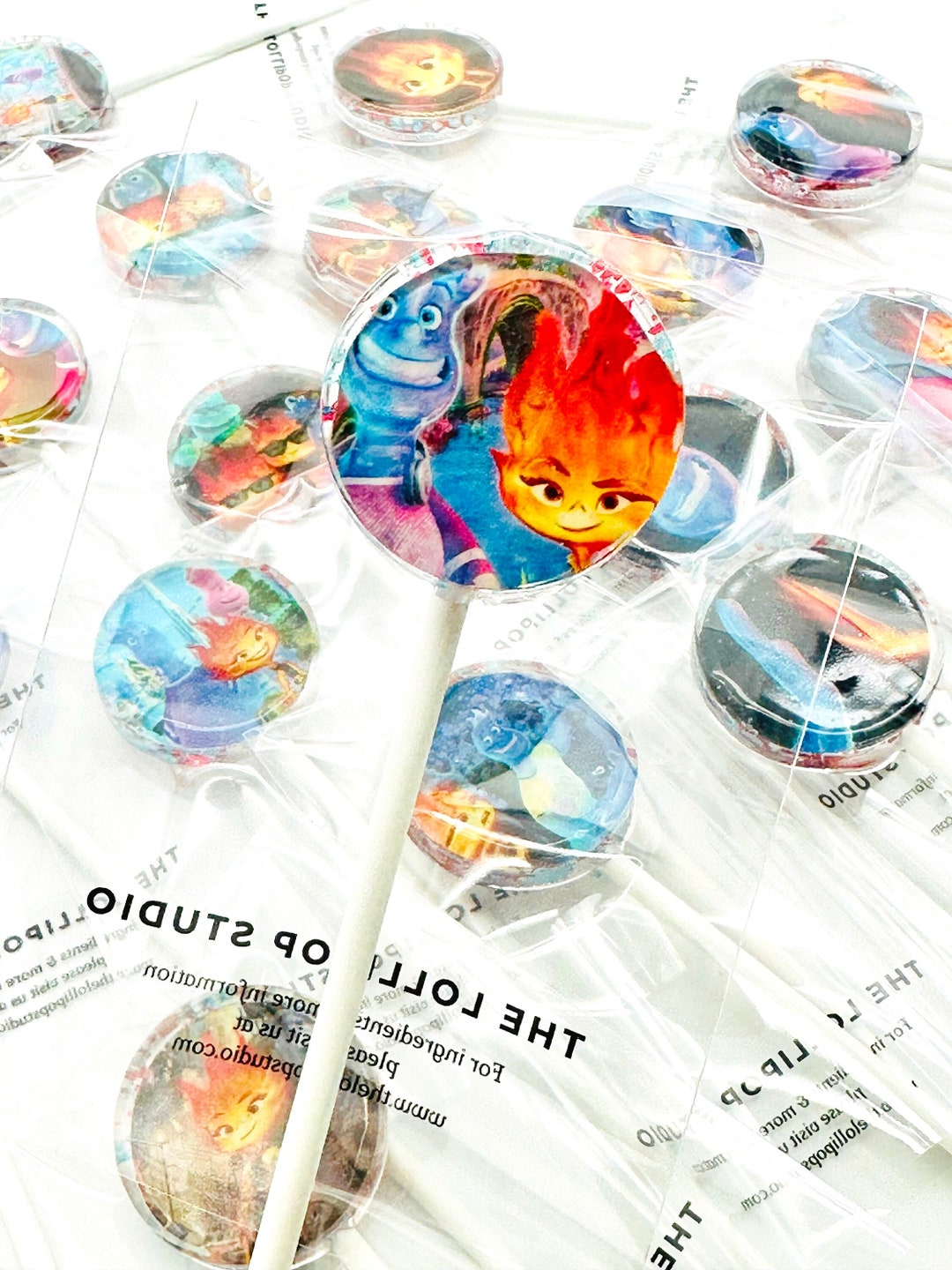 Elemental Inspired Lollipops, Elemental Birthday, Elemental Party ...