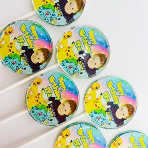 Pokemon Lollipops, Pikachu Favors, Pikachu Lollipops, Pokemon Party ...