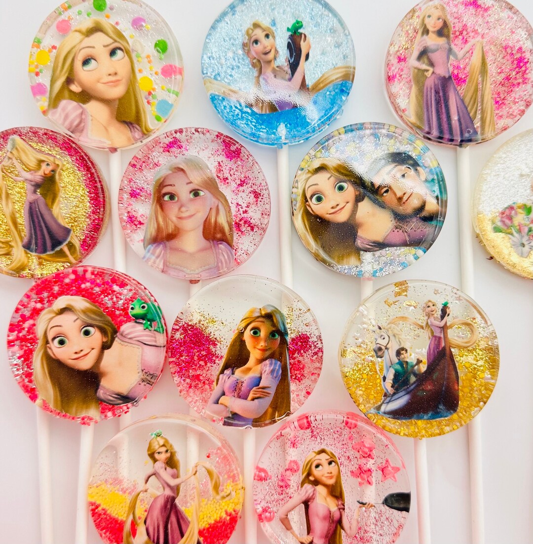 Rapunzel Lollipops, Rapunzel Candy, Tangled Lollipops, Tangled Candy ...
