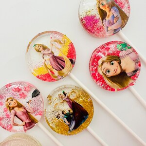Rapunzel Lollipops, Rapunzel Candy, Tangled Lollipops, Tangled Candy ...