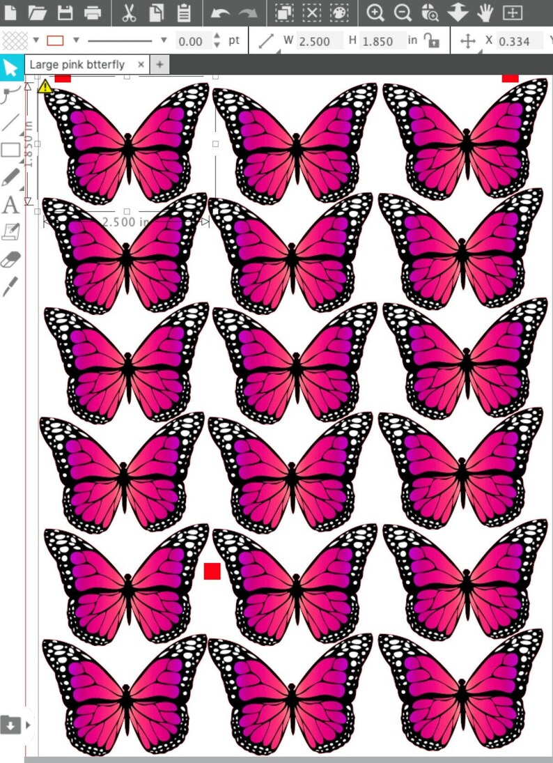 Vibrant Pink Wafer Paper Edible Pre-cut 3D Butterflies18 - Etsy