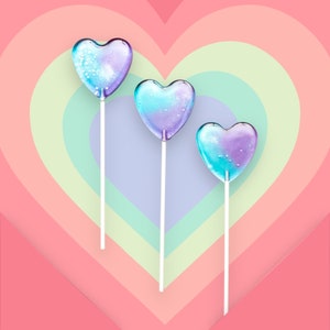 Valentine's Day Lollipops, Valentine's Day Candy, Valentines Day Sweets ...