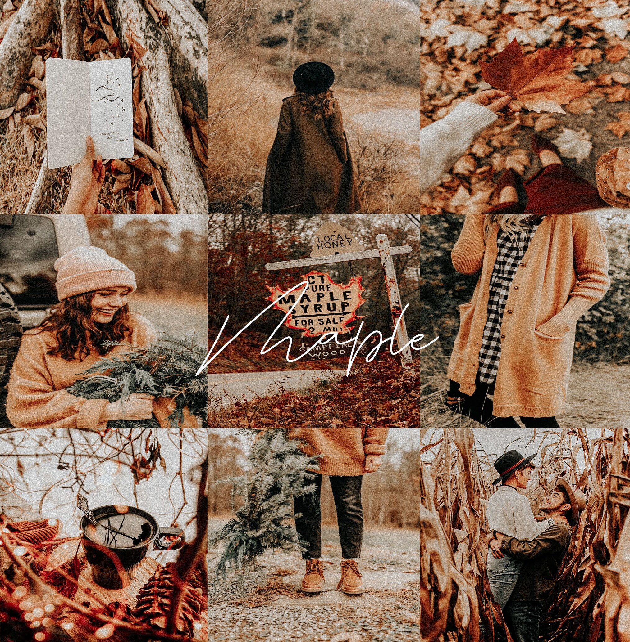 5 Fall Season Lightroom Presets/ Mobile and Desktop Presets/ Autumn ...