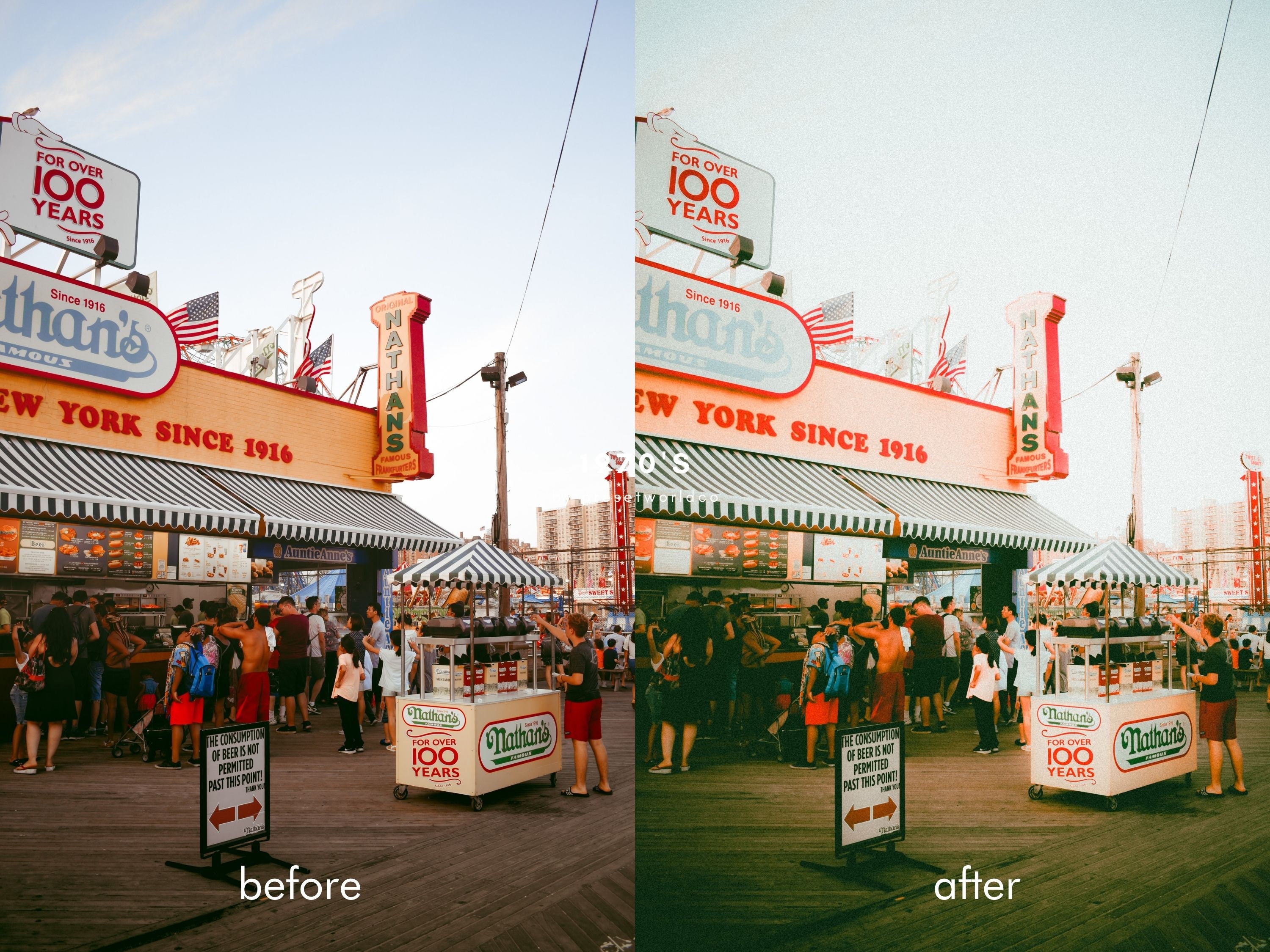 1970s Retro Lightroom Presets | Mobile & Desktop Filters - Etsy