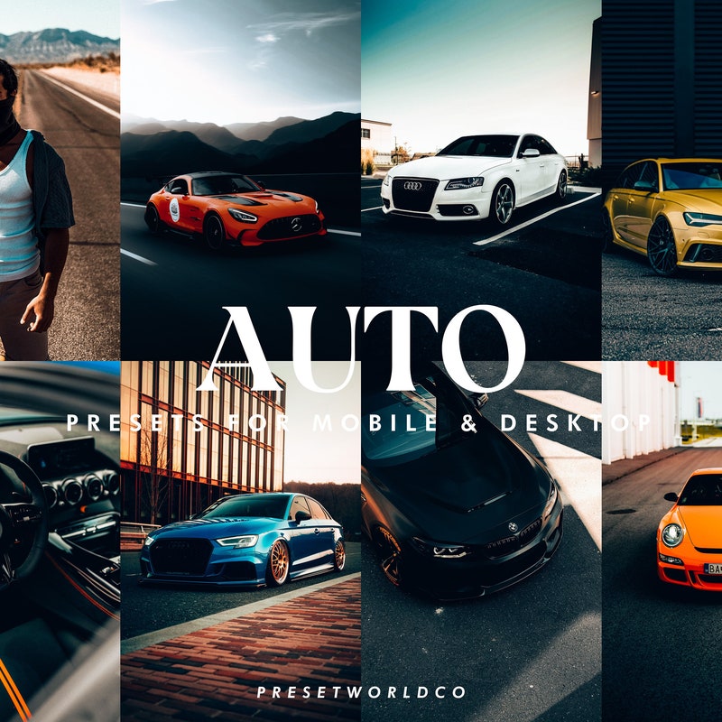 Car Photos Edit Preset - Etsy