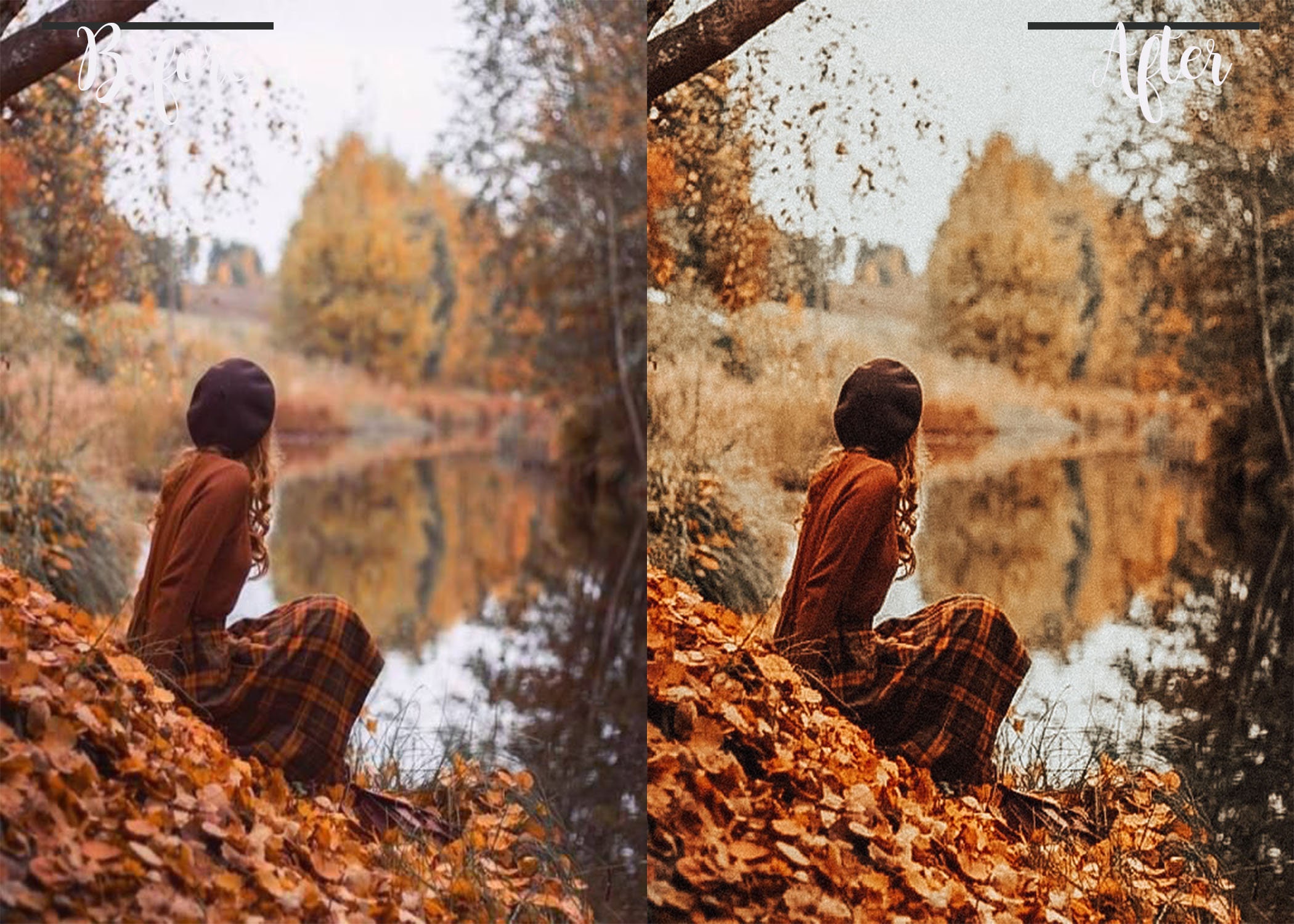 Autumn Lightroom Presets | Fall Photography Filter (mobile & Desktop ...