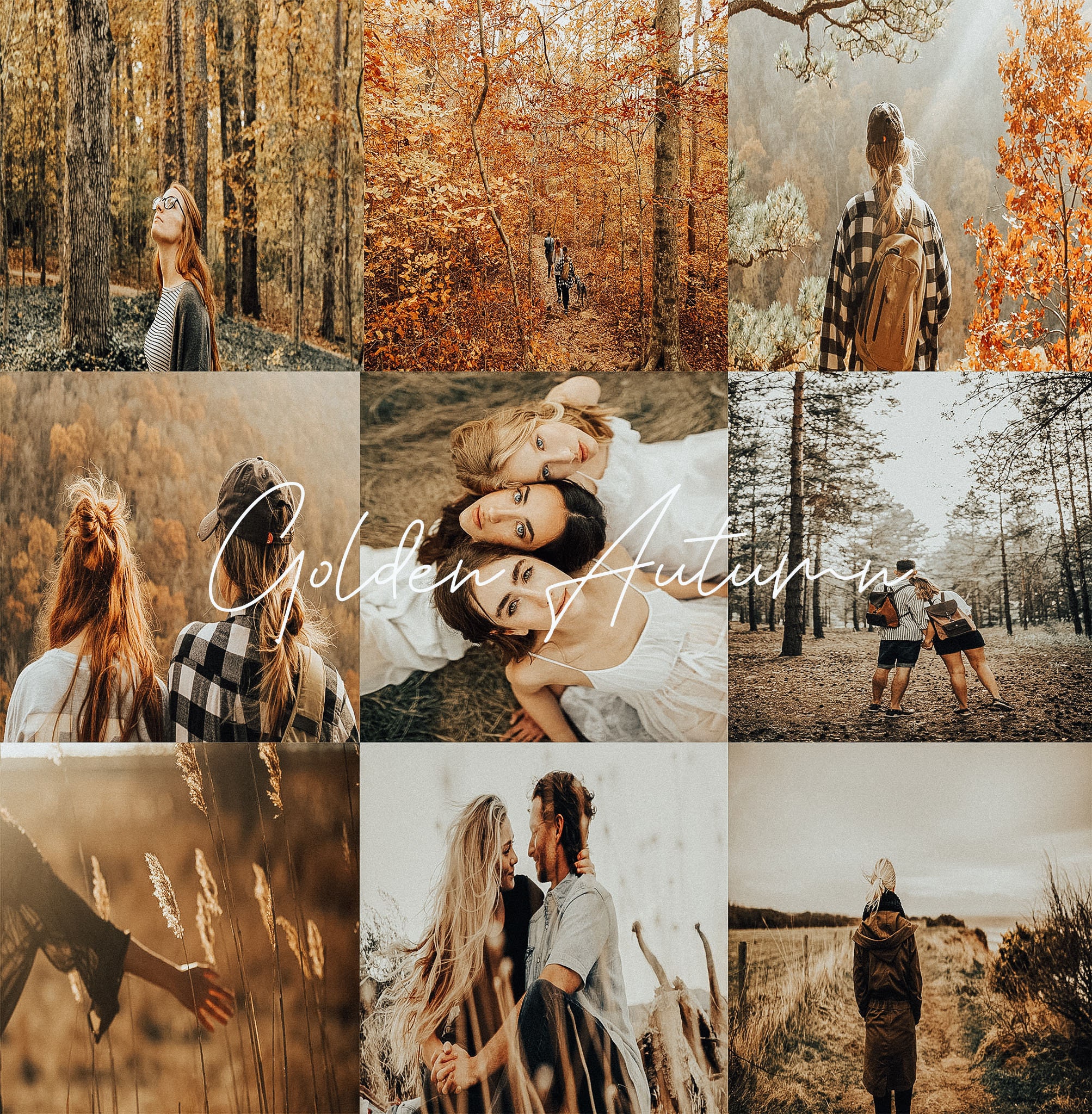 5 Fall Season Lightroom Presets/ Mobile and Desktop Presets/ Autumn ...