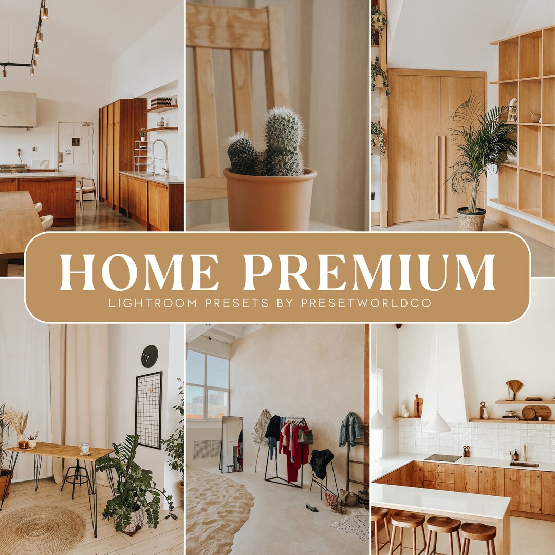 10 HOME Premium Lightroom Presets for Mobile and Desktop, Photo Presets ...