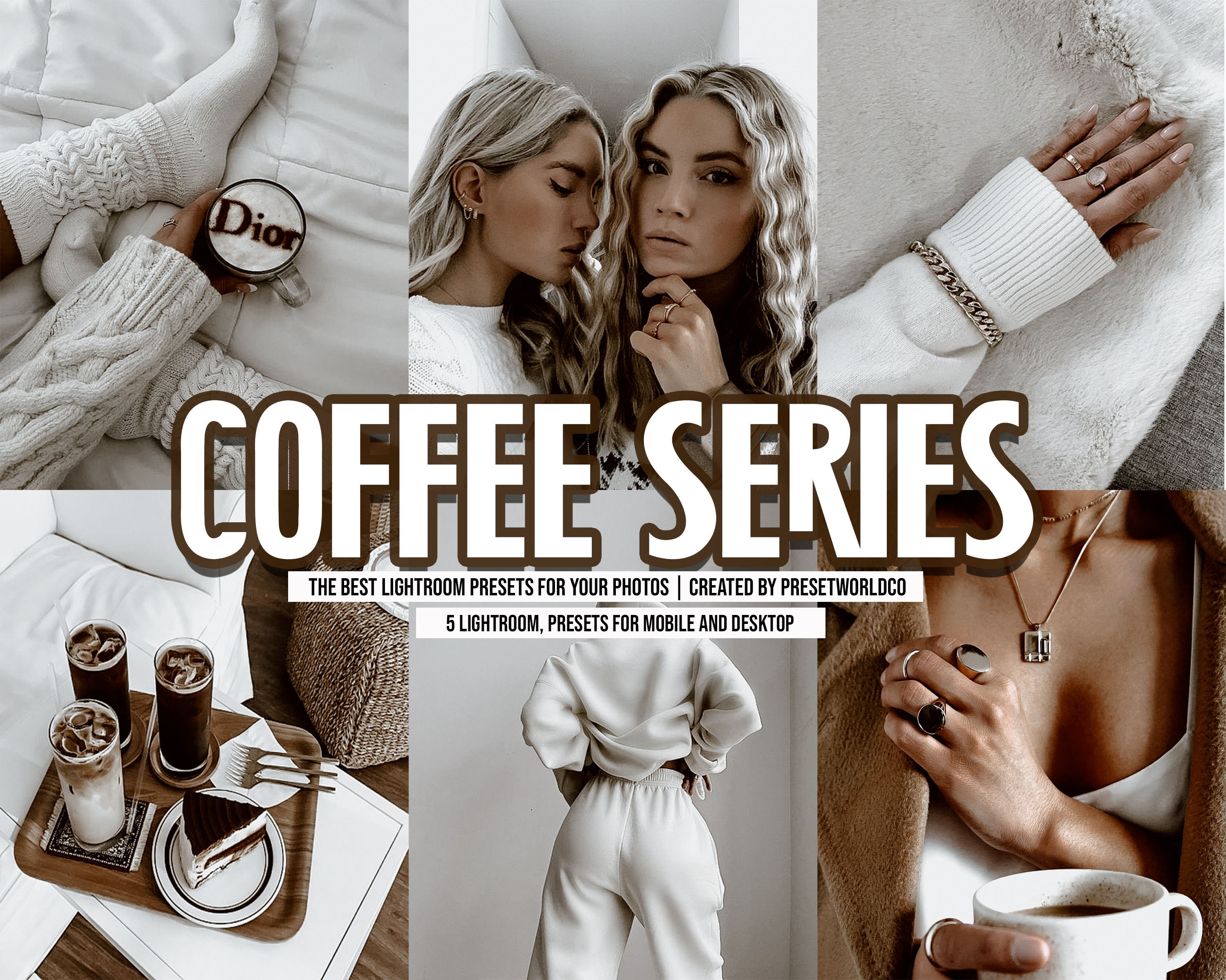 Best Seller the Coffee Series Lightroom Presets for Mobile and - Etsy ...