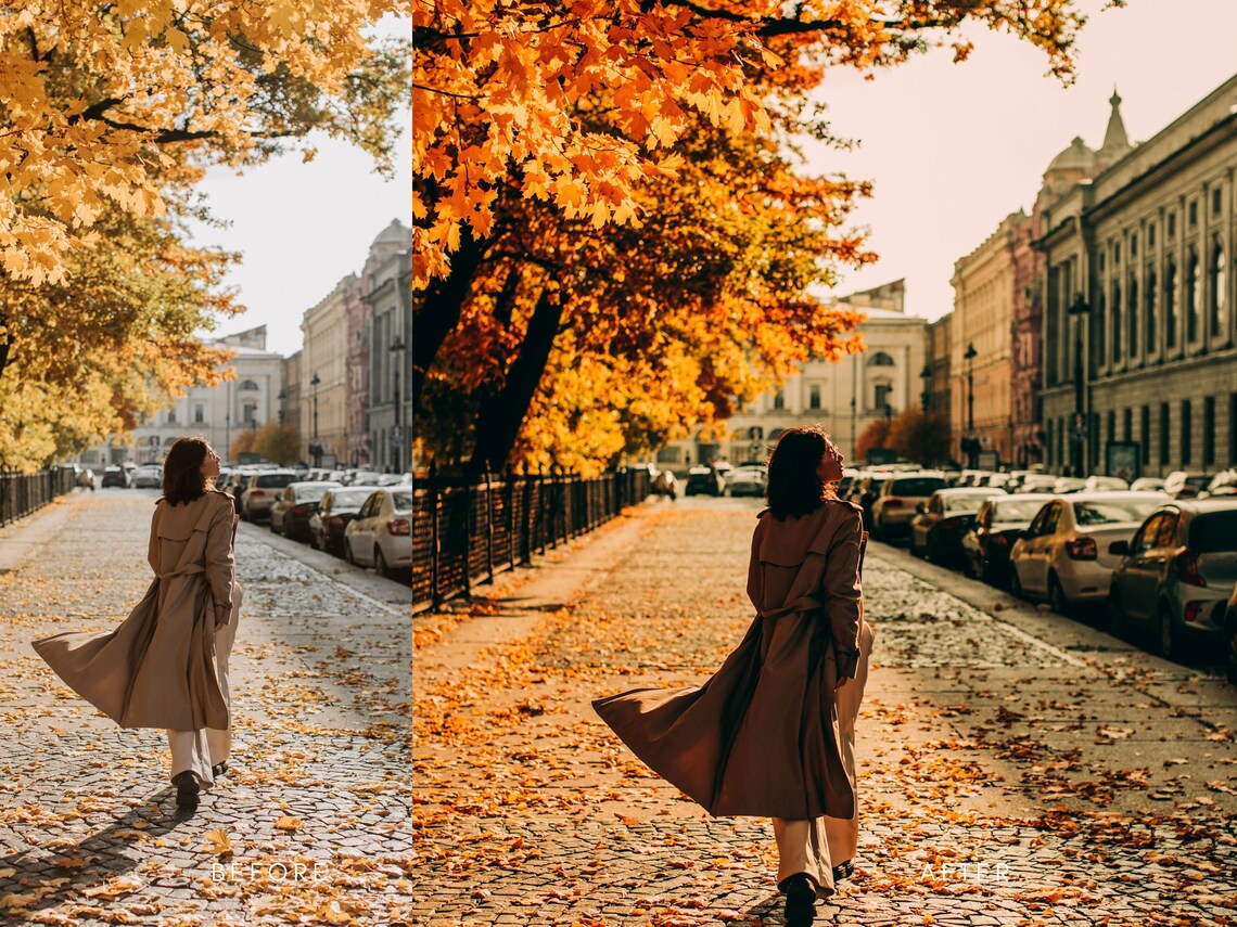 Deep Autumn Lightroom Presets – Rich Fall Photo Filters (mobile ...