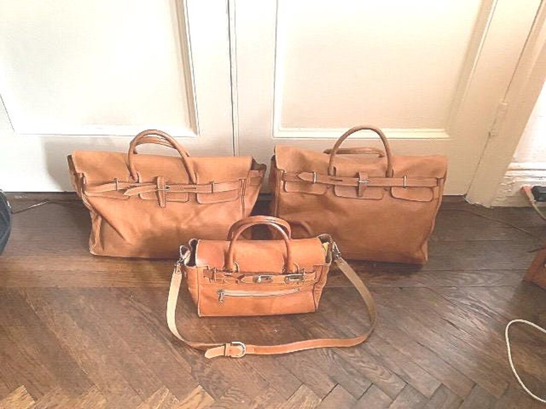 Leather Bags. Can Be Purchased Together or Separately - Etsy