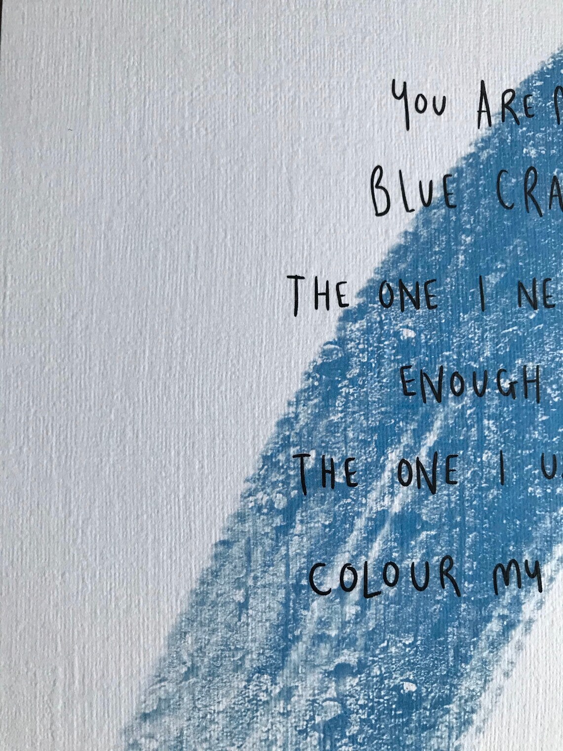 Colour My Sky / Crayon by A R Rasher / Art Print Drawing Love - Etsy