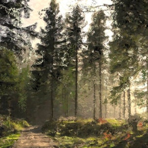 Of All the Paths by John Muir / Art Drawing Poem Painting - Etsy