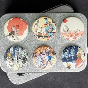 Wizard of Oz 1 Magnet or Pin Back Button Set - Etsy