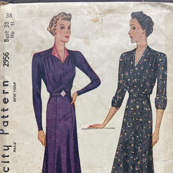 1940s Dress Patterns - Etsy