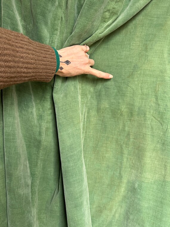 Antique 1920s 1930s Reversible Velvet Opera Cape Coat - Gem