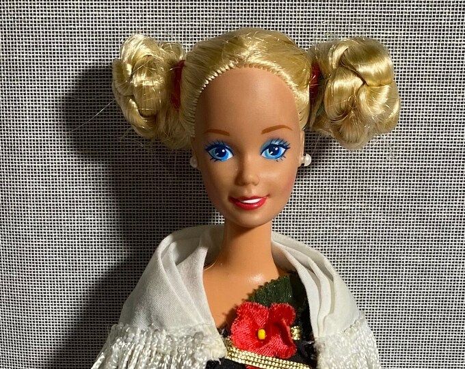 Vintage Mattel Dolls of the World German Barbie - Etsy