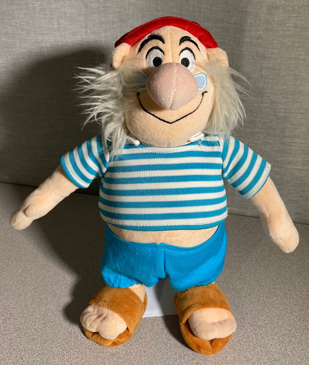 Vintage Disney Store Peter Pan Mr. Smee 12 Pirate Plush Rare - Etsy