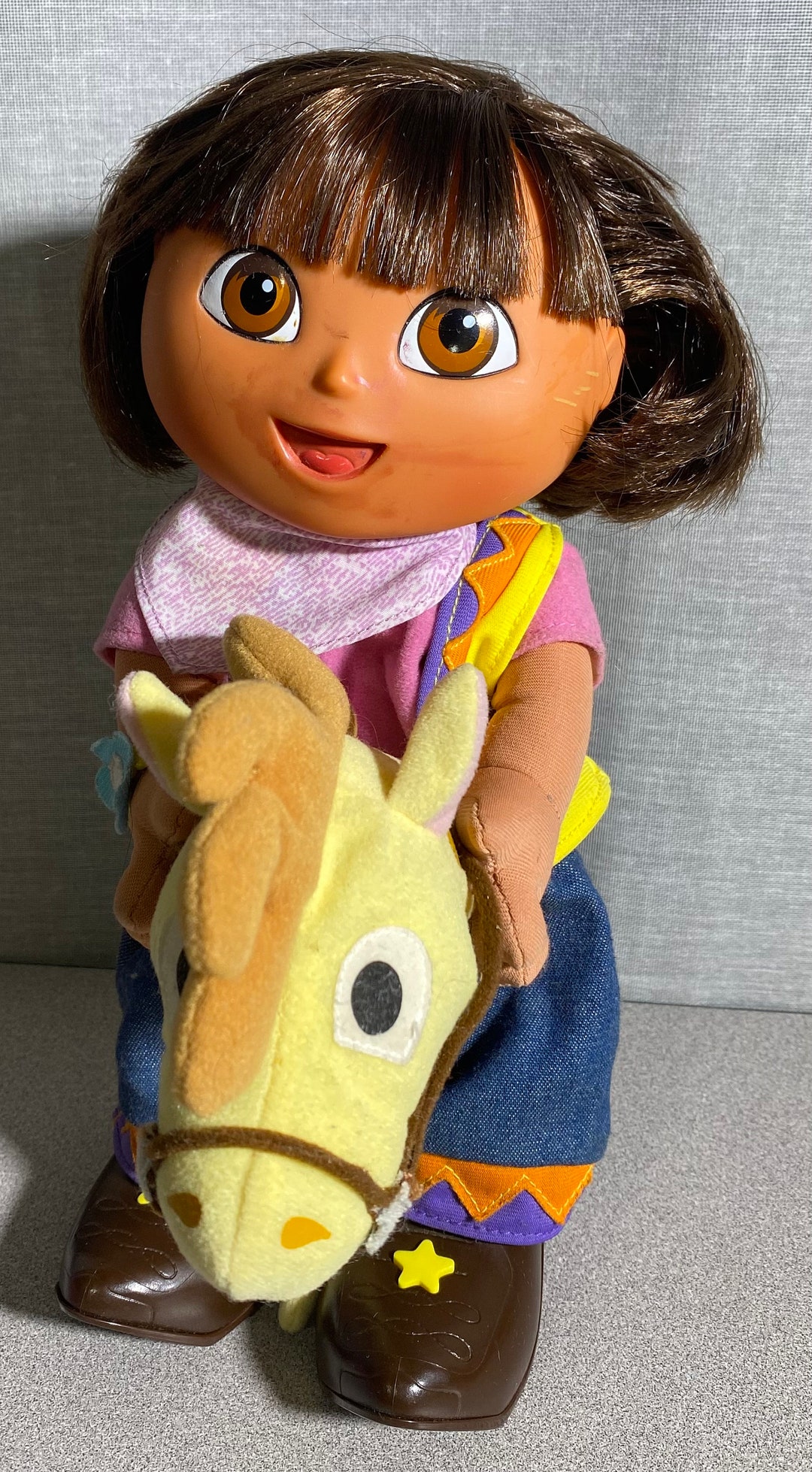 Vintage 2002 Mattel Dora the Explorer Cowgirl Dora Singing 12 - Etsy