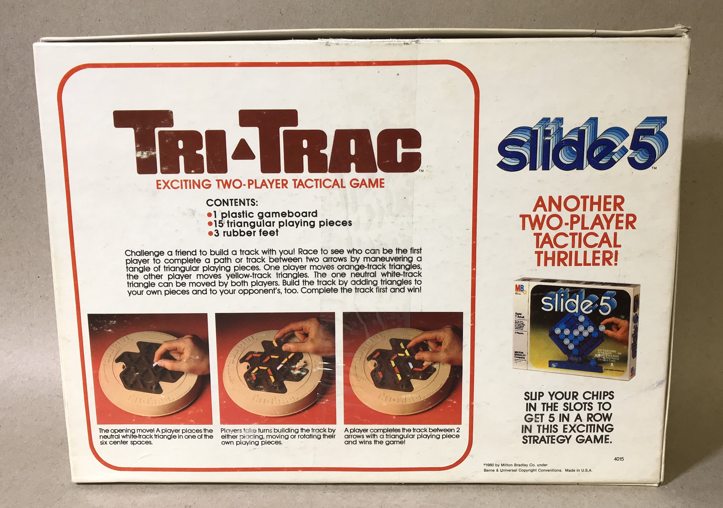 Vintage 1980 Milton Bradley Tri-trac Board Game Complete | Etsy