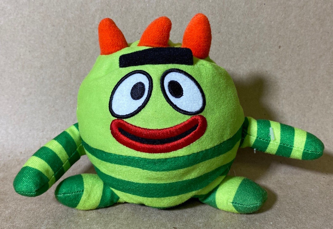 Yo Gabba Gabba Brobee Silly Heads Singing 6.5 Plush Works - Etsy