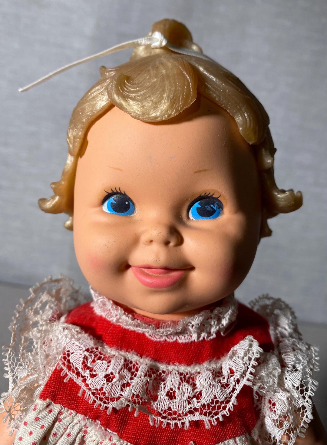 Vintage 1971 Mattel Tiny Baby Tender Love 11” Rubber Doll - Etsy