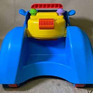 Vintage Fisher Price Peek A Blocks Gobble & Go Hippo Ride on Walker 8 ...