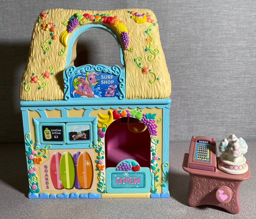 Vintage 2002 Hasbro MLP My Little Pony Surf Shop - Etsy