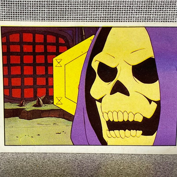 Vintage Skeletor Stickers - Etsy