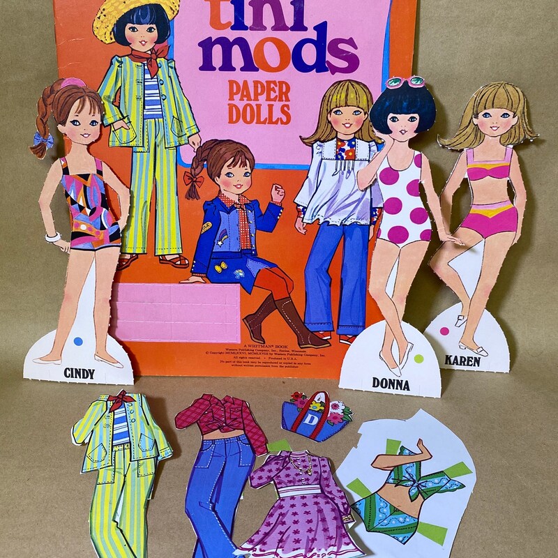 Whitman Paper Dolls - Etsy