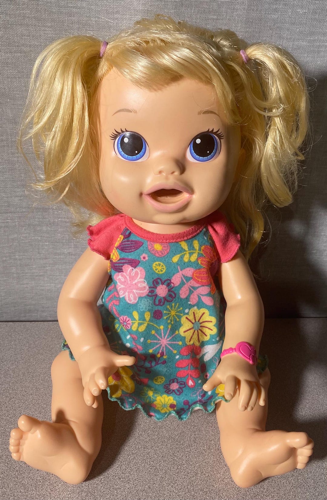 Hasbro Baby Alive Snackin' Sara Doll Bilingual - Speaks English & Spanish!! - Etsy
