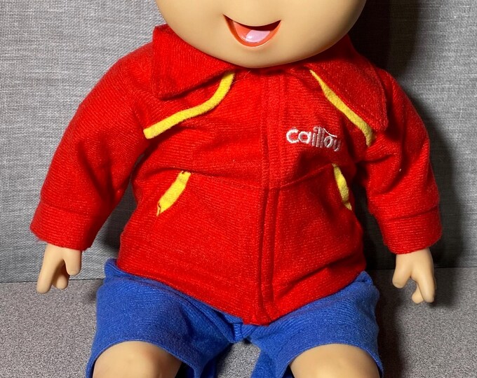 Import Dragon PBS Best Friend Caillou Talking 16” Trilingual Doll ...