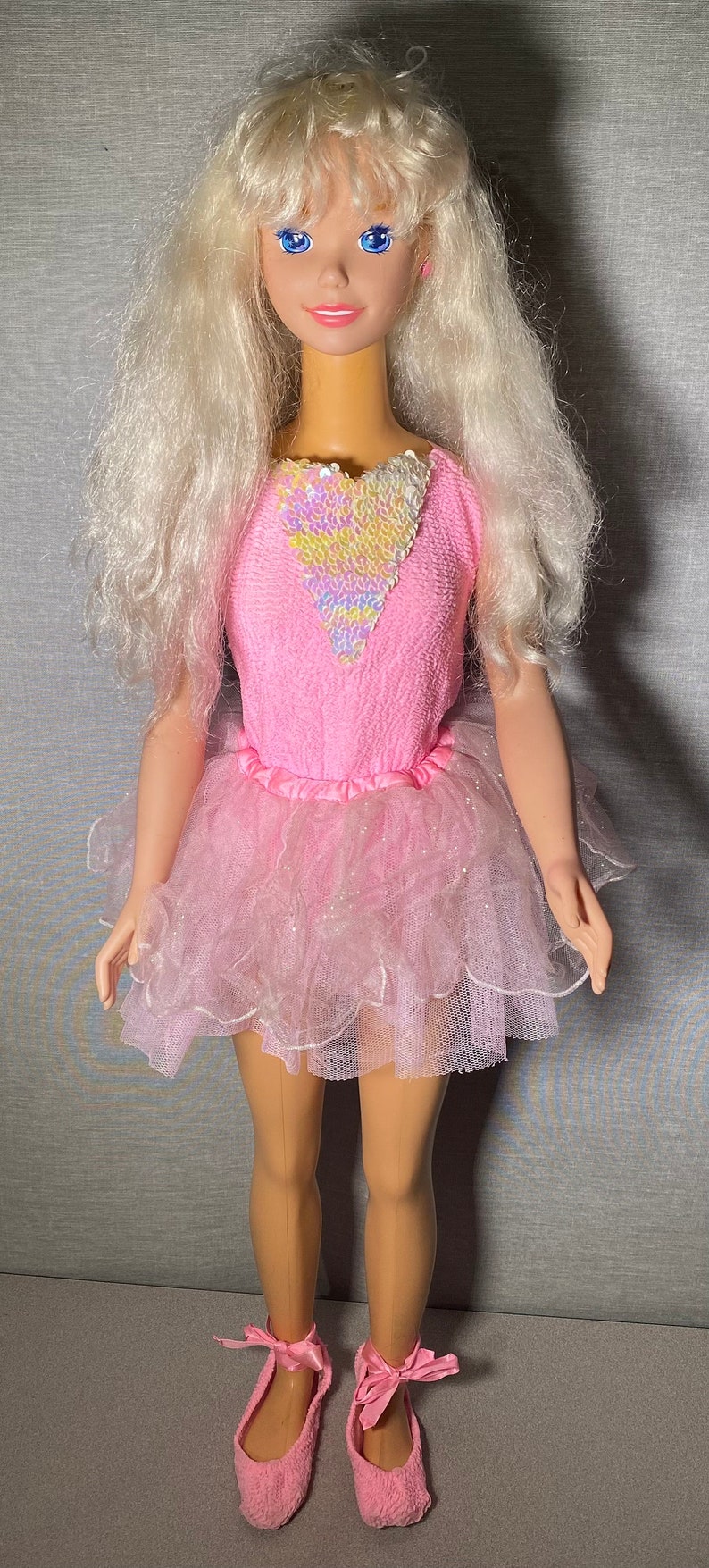 Vintage 1992 Mattel Life Size Barbie Doll 3 Feet Tall - Etsy