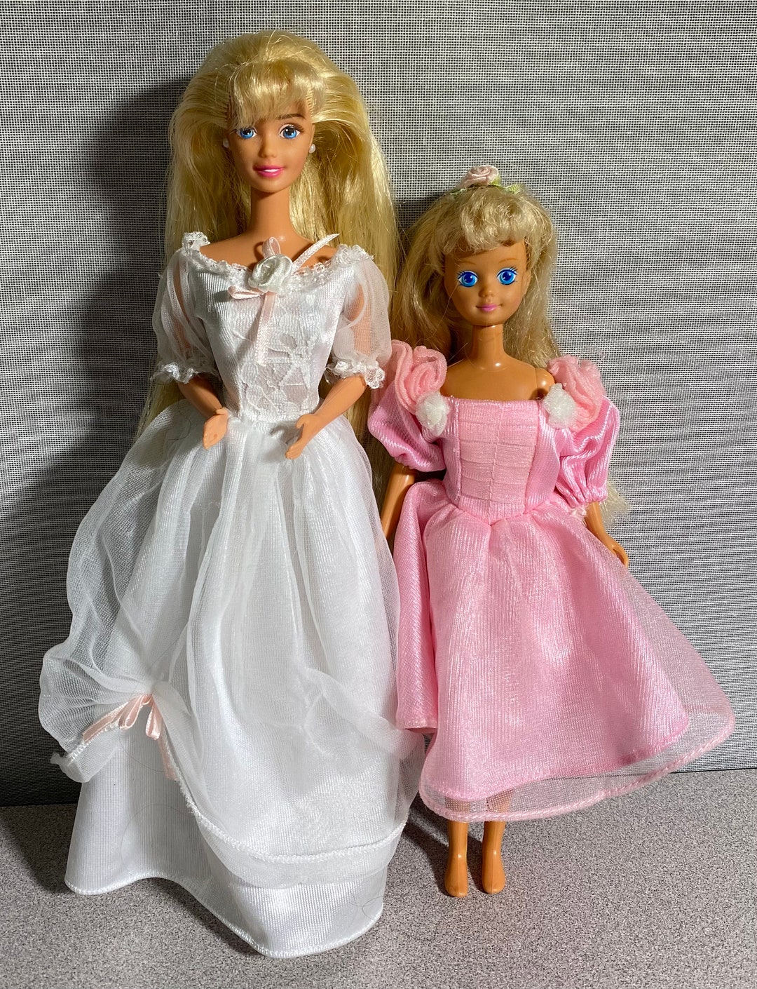 Vintage Mattel Bride Barbie Doll & Bridesmaid Skipper Doll - Etsy