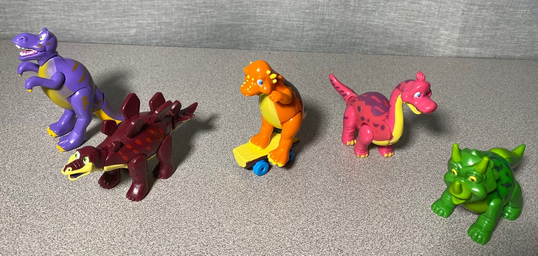 Disney TREX Dinosaur Cafe Articulated 3 Figures 5pc Lot - Etsy