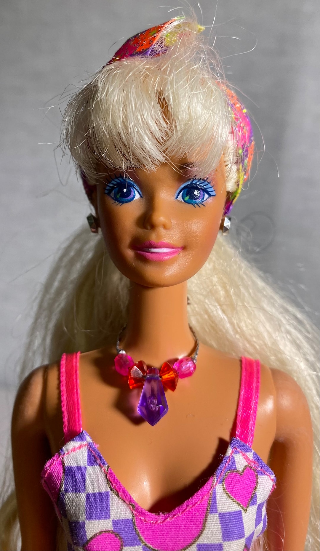 Vintage 1992 Mattel Glitter Beach Barbie - Etsy