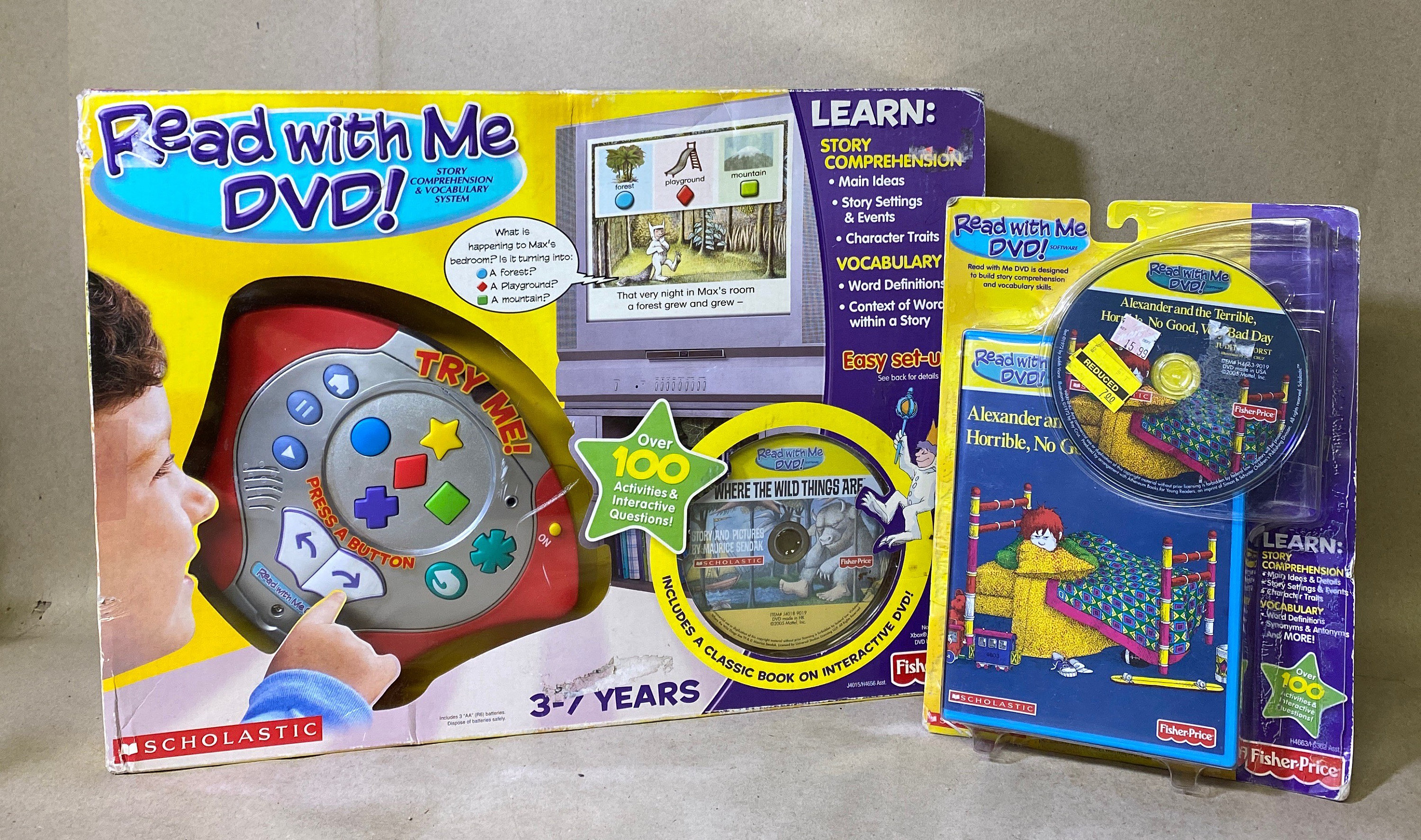 Vintage Fisher Price Read With Me DVD & Extra Story NEW | Etsy