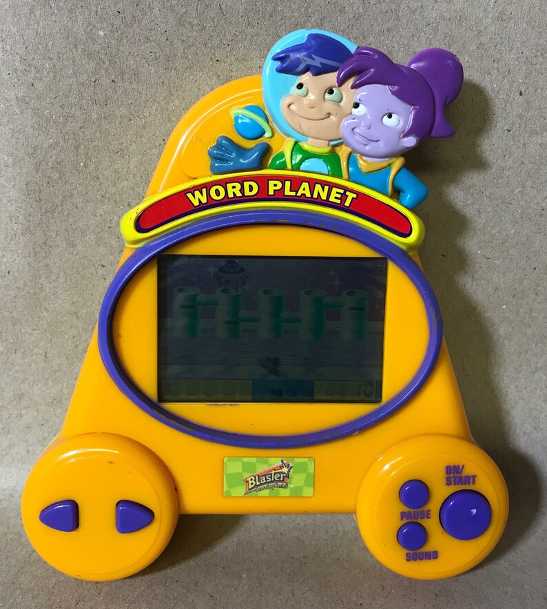 Vintage 1999 Toymax Blaster Learning Series Word Planet - Etsy