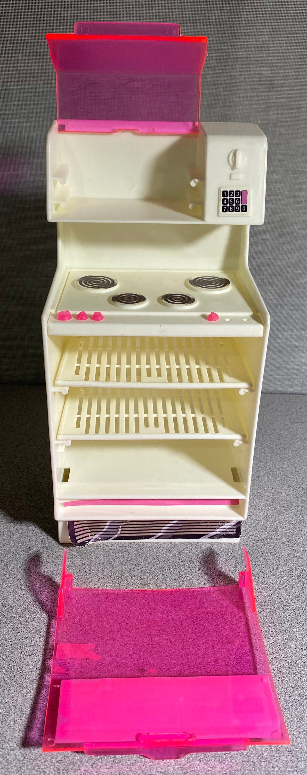 Vintage 1980 Mattel Barbie Dream House Pink Stove - Etsy