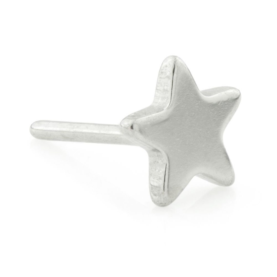 ASTM:F-136 Medical Grade Titanium 3mm Star Top for Our - Etsy